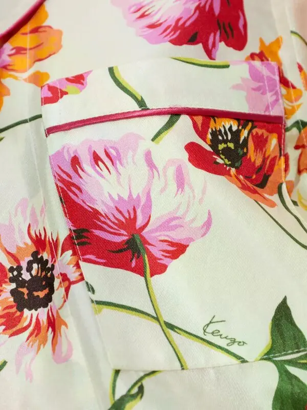 Kenzo Wildflower Silk Shirt