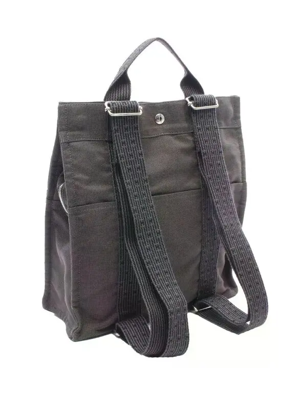 Hermès 20th Century Canvas Herline Mm Backpack
