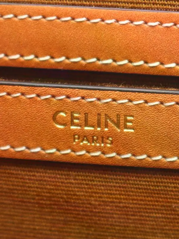 Celine 2010-2026 Triomphe Vertical Square Cabas Tote Satchel