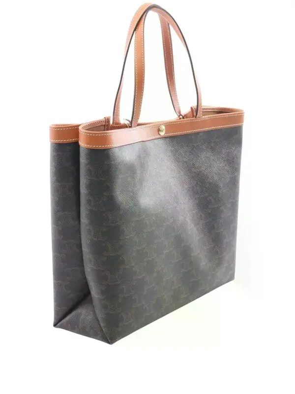 Celine 2010-2026 Triomphe Vertical Square Cabas Tote Satchel