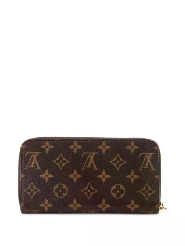 LOUIS VUITTON Zippy Wallet Monogram Canvas Small Wallets