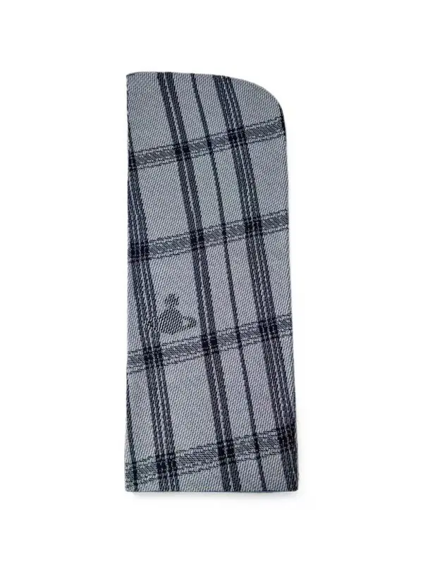 VIVIENNE WESTWOOD Plaid-pattern Orb-motif Scarf