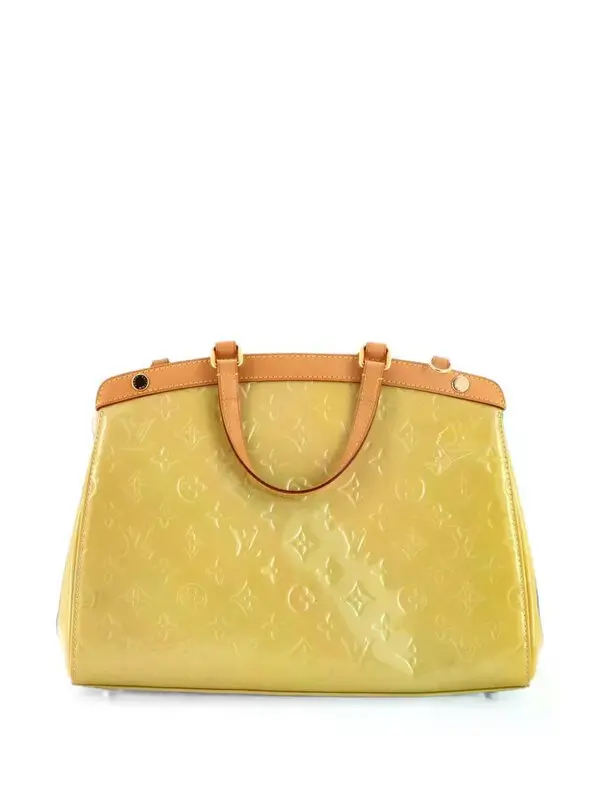LOUIS VUITTON Brea Handbag Monogram Vernis Mm Satchel