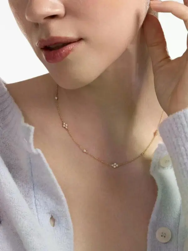 Kwiat Quads Diamond Necklace