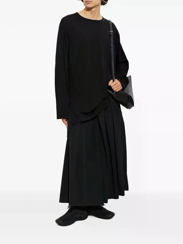 Yohji Yamamoto Asymmetric Long-sleeve T-shirt
