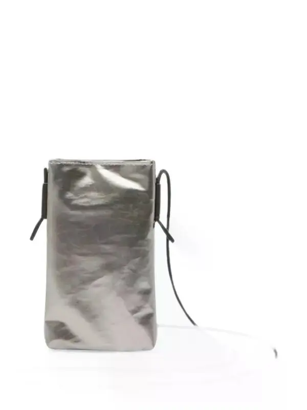 JACK GOMME Likid Light Metallic-effect Phone Bag