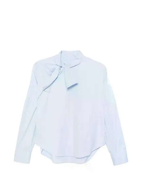 XACUS Tansi Pussy-bow Long-sleeve Shirt