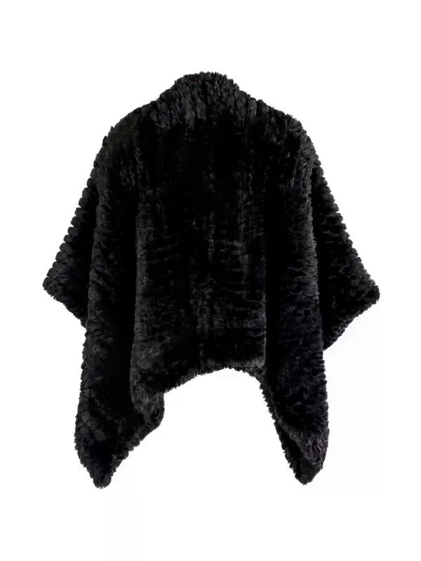 Pinko Faux-fur Open-front Cape