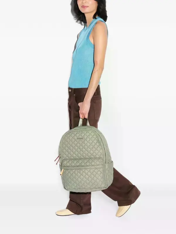 Mz Wallace Metro Quilted Backpack