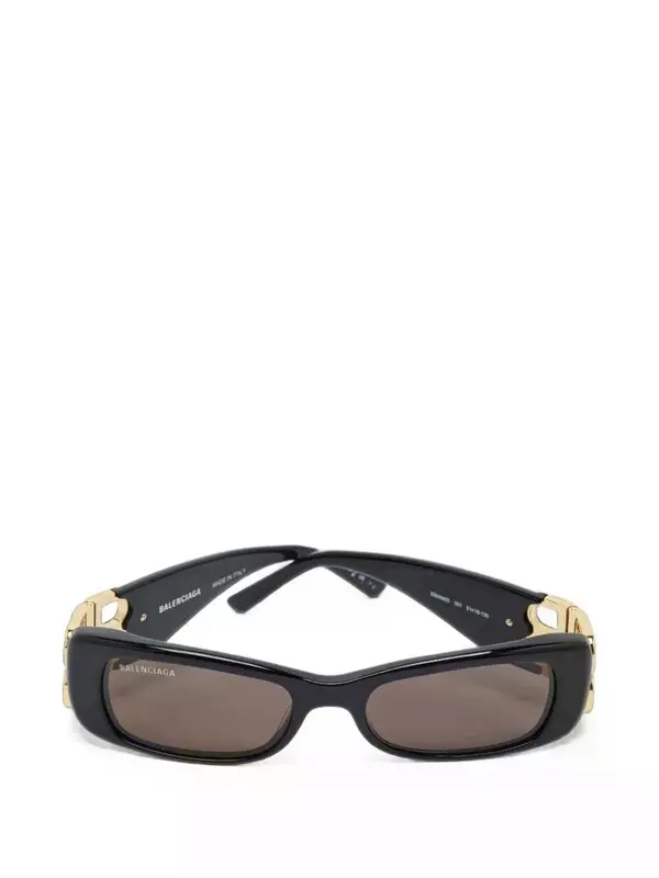 Balenciaga Dynasty Rectangle-frame Sunglasses