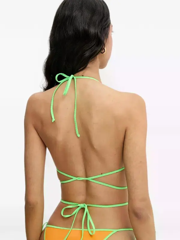 DIESEL® Bikini Top With Wraparound Ties
