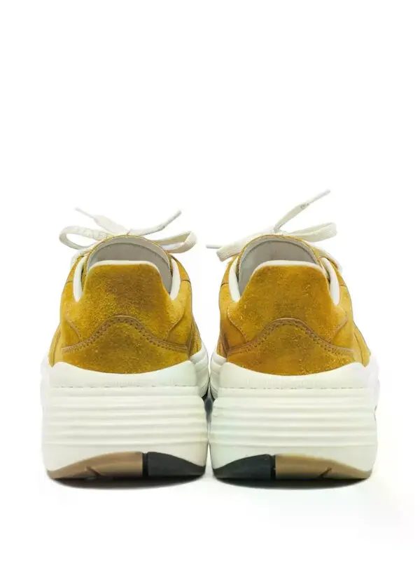 Bottega Veneta Speedster Lace-up Sneakers - Yellow