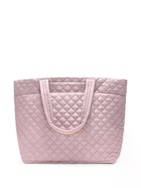 Mz Wallace Large Metro Deluxe Quilted Tote Bag - Pink