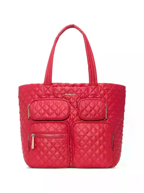 Mz Wallace Large Metro Travel Quilted Tote Bag