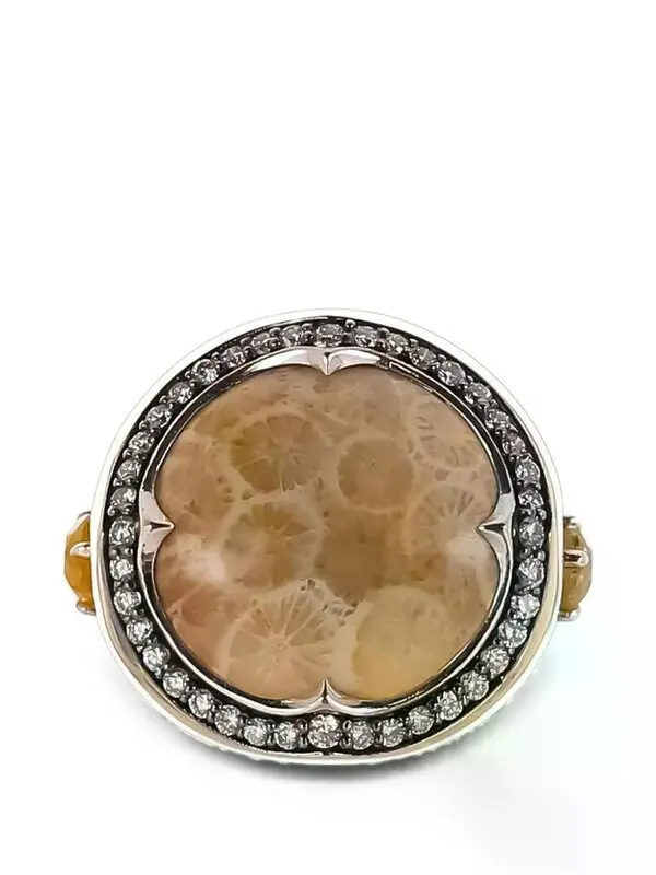 PARULINA Coral Diamond Ring