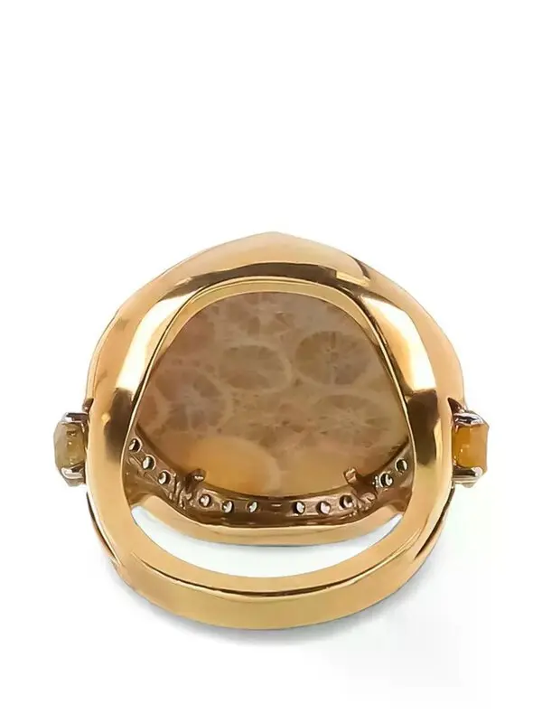 PARULINA Coral Diamond Ring