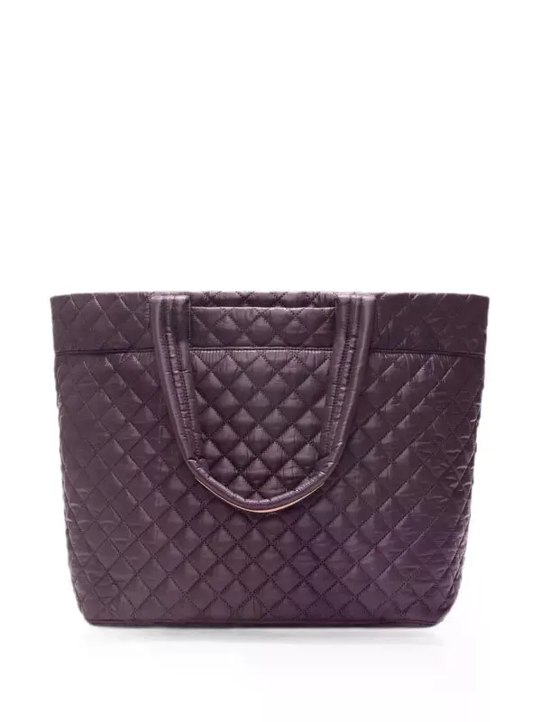 Mz Wallace Large Metro Deluxe Quilted Tote Bag - Purple
