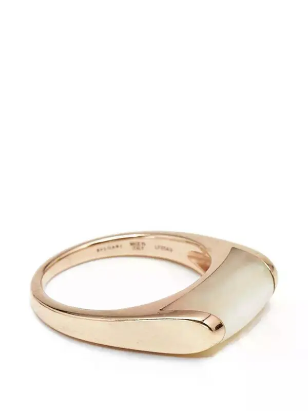 BVLGARI Mother Of Pearl Tronchetto Ring