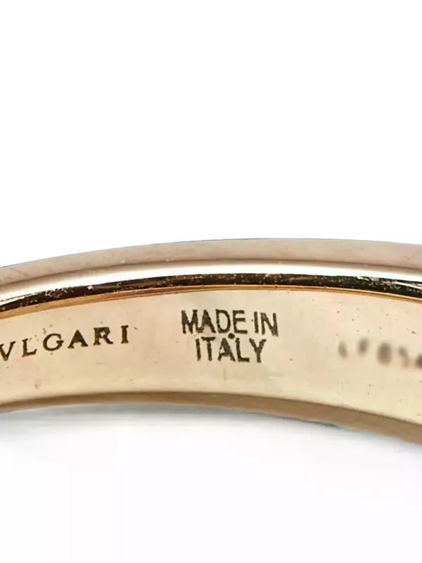 BVLGARI Mother Of Pearl Tronchetto Ring