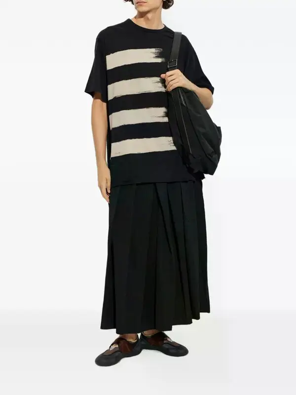 Yohji Yamamoto Brushstroke-print T-shirt