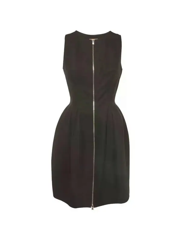 Alaïa Zipper Fit-and-flare Mini Dress