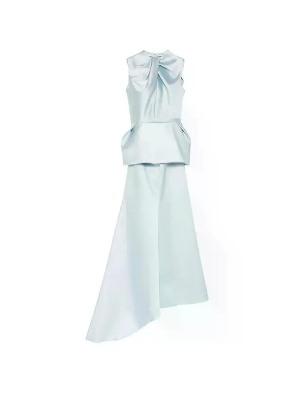 ISABEL SANCHIS Peplum Fishtail Dress Set