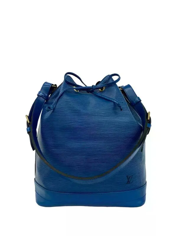 LOUIS VUITTON 1994 Epi Petit Noe Bucket Bag - Blue