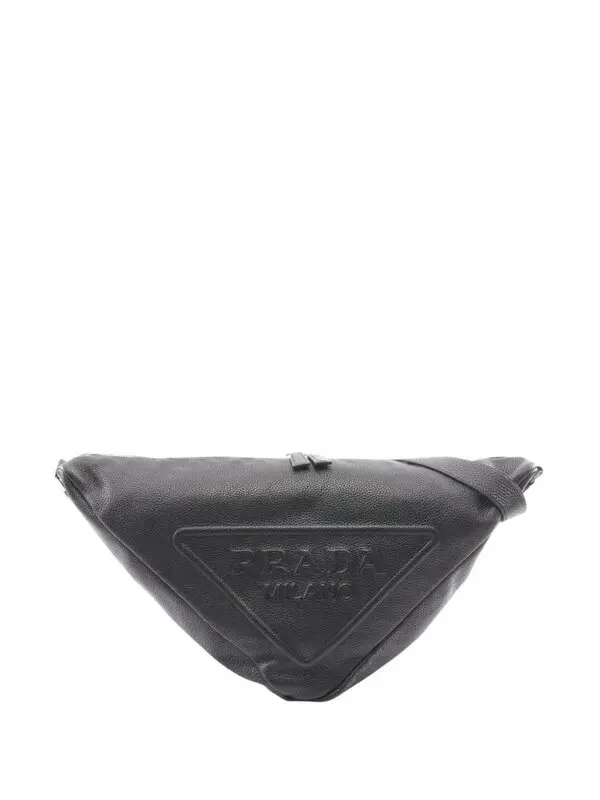 Prada 2013-2026 Vitello Daino Triangle Crossbody Bag