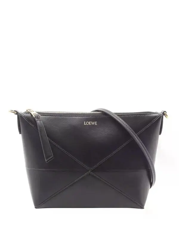 Loewe 2010-2026 Leather Puzzle Fold Pouch Shoulder Bag