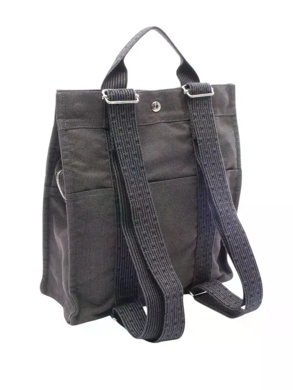 Hermès 20th Century Canvas Herline Mm Backpack