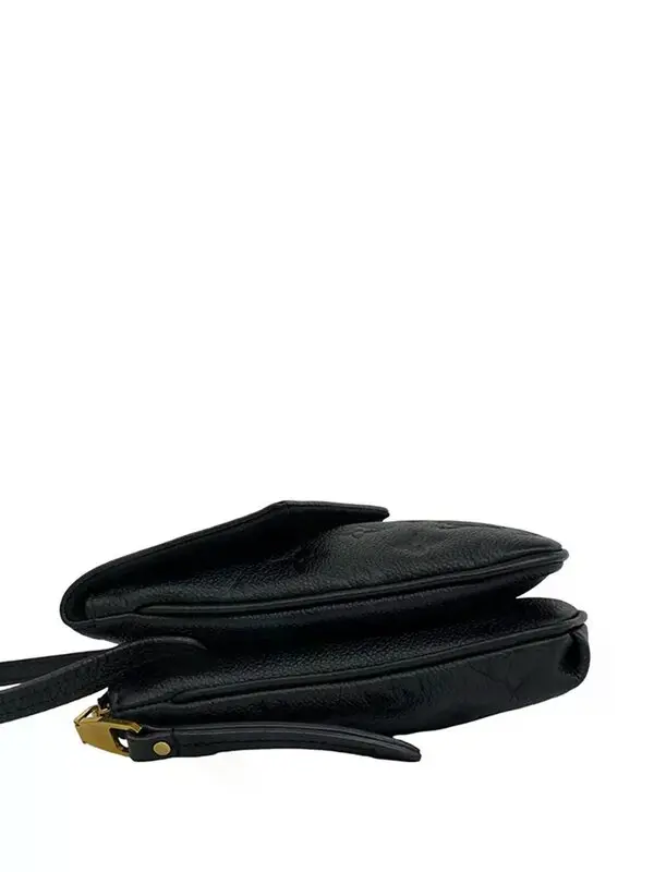 LOUIS VUITTON Monogram Empreinte Twice Crossbody Bag - Black