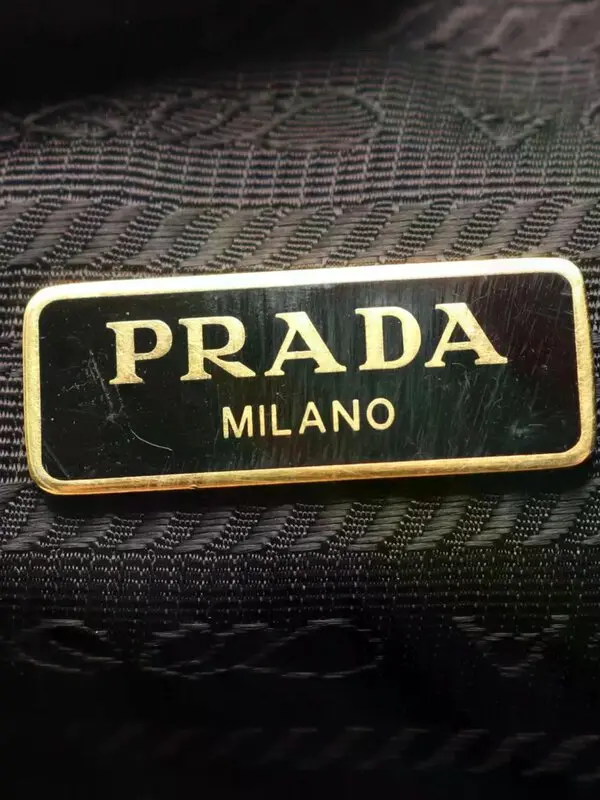 Prada 2010-2026 Canapa Logo Duet Bucket Bag