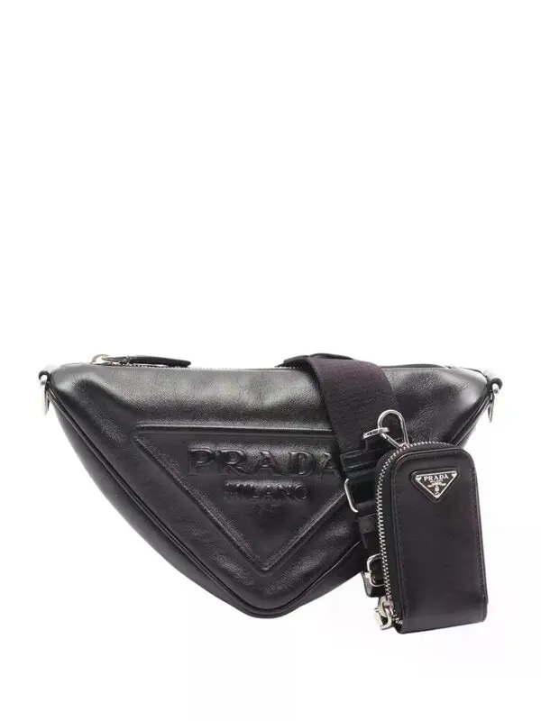 Prada 2013-2026 Grace Lux Triangle Crossbody Bag
