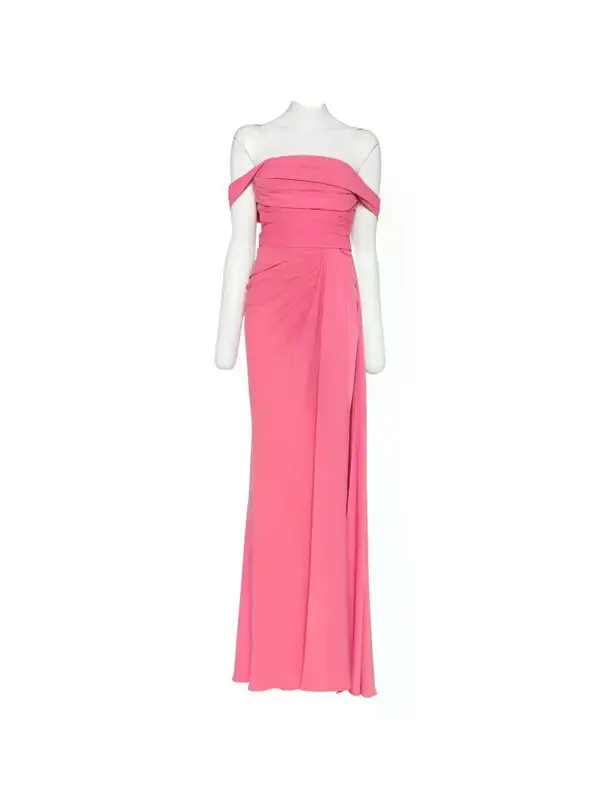 Zuhair Murad Off-shoulder Draped Gown