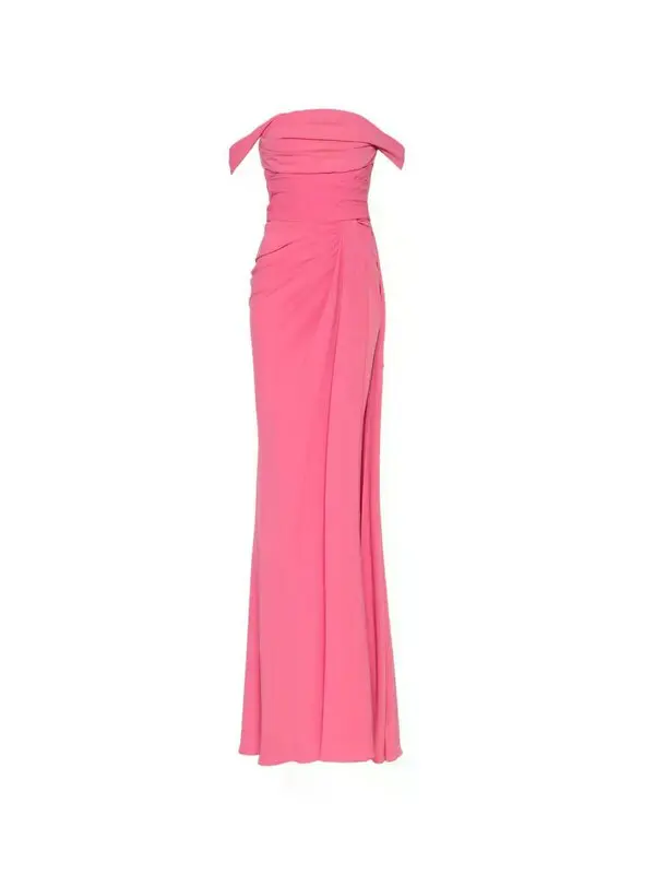 Zuhair Murad Off-shoulder Draped Gown