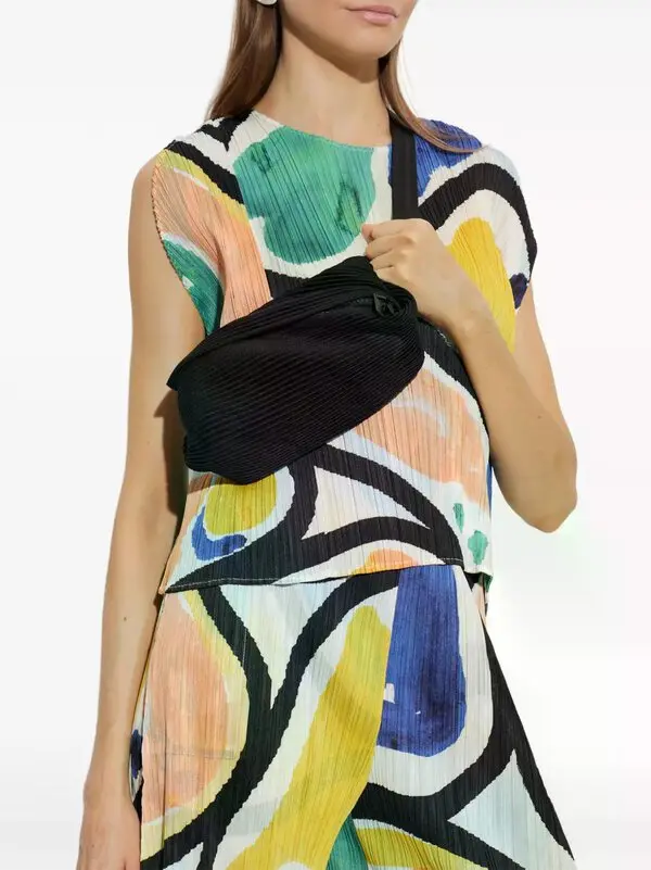 Issey Miyake Pleated Shoulder Bag