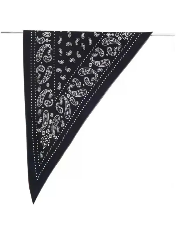 Destin Paisley-print Bandana Scarf