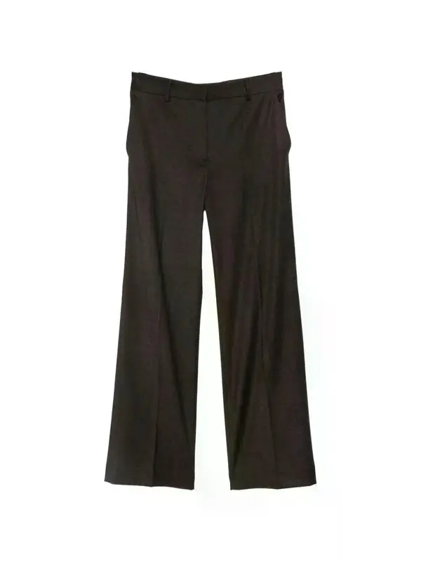 Antonelli Firenze Robinia Pressed-crease Wide-leg Trousers
