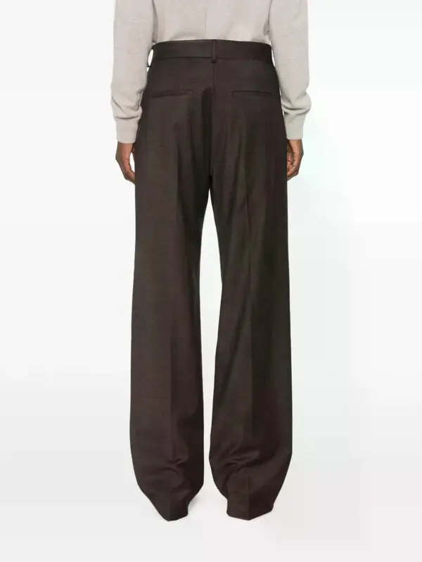 Antonelli Firenze Robinia Pressed-crease Wide-leg Trousers