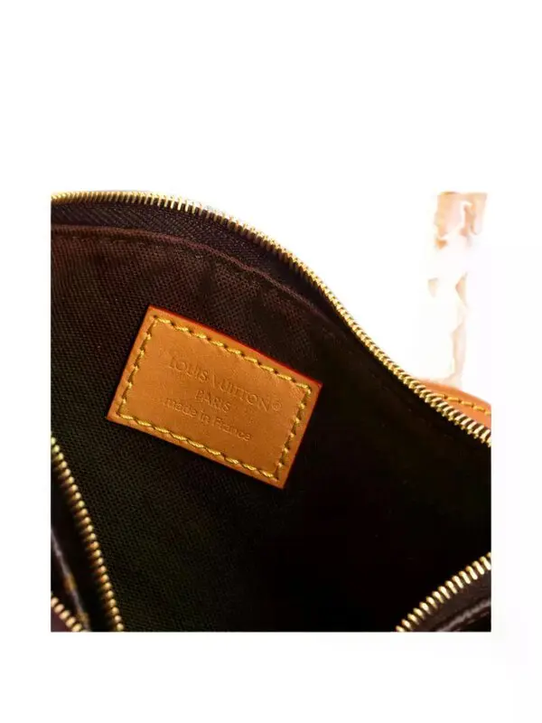 LOUIS VUITTON Liv Pochette Monogram Canvas Crossbody Bag