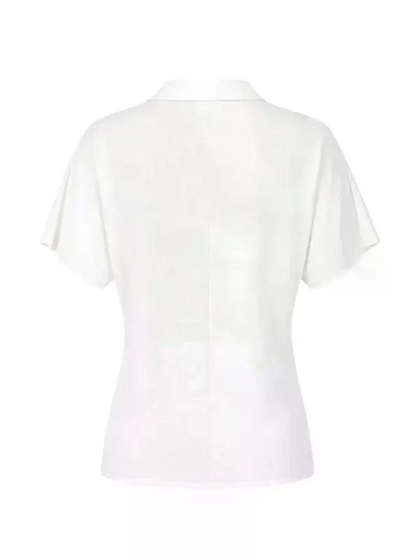 MEIMEIJ Batwing-sleeve Polo Shirt