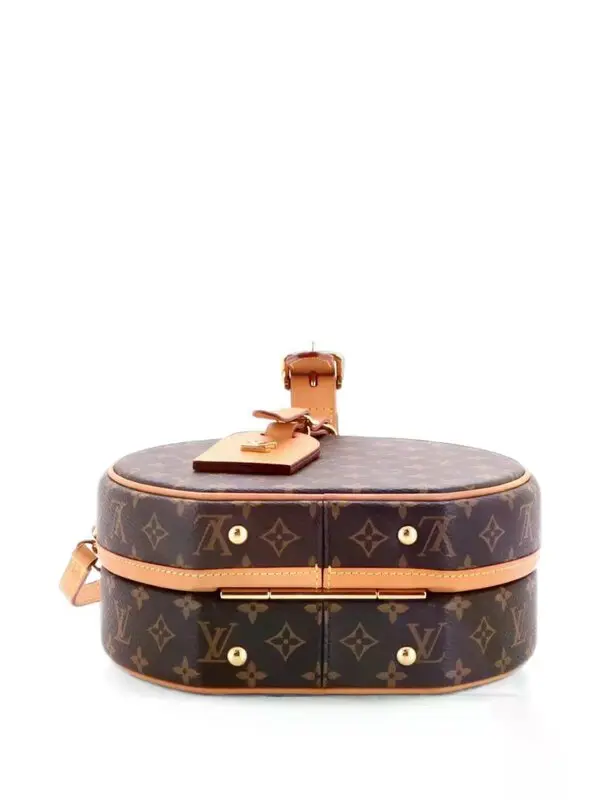 LOUIS VUITTON Petite Boite Chapeau Bag Monogram Canvas Crossbody Bag