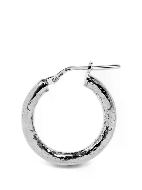 TWOJEYS Hammered-effect Hoop Earrings