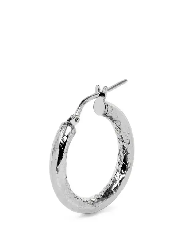 TWOJEYS Hammered-effect Hoop Earrings