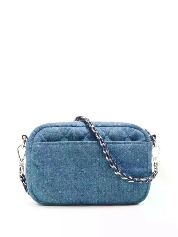 Mz Wallace Mini Crosby Quilted Crossbody Bag - Blue