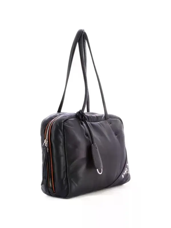 Prada Padded Bowler Bag Nappa Leather Medium Handbag