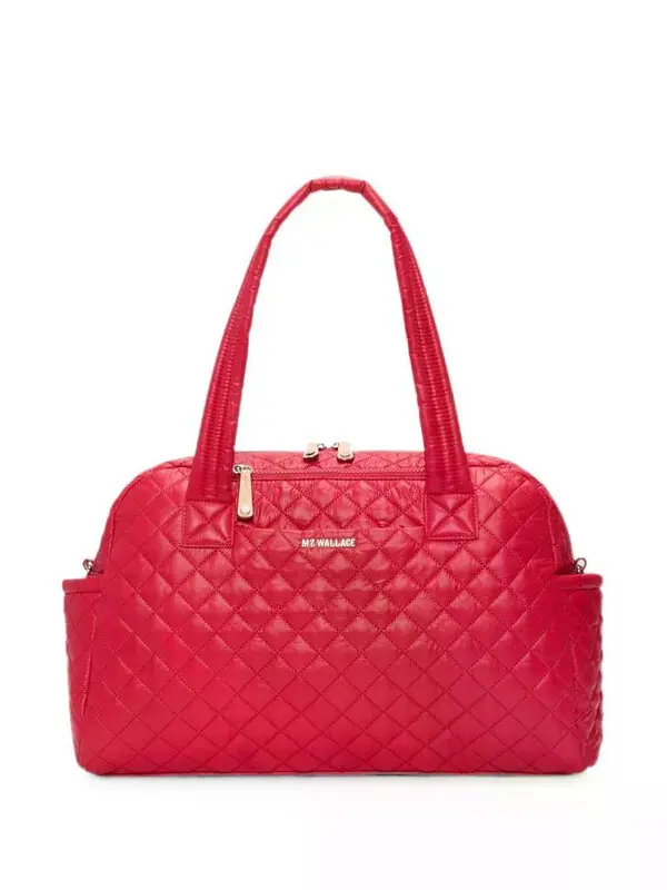 Mz Wallace Jimmy Deluxe Quilted Duffel Bag