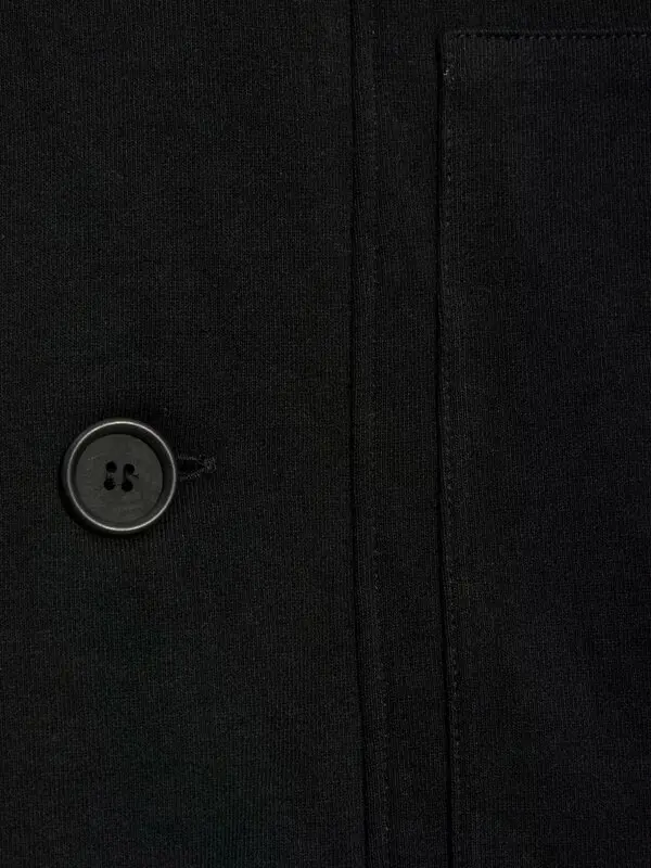 Yohji Yamamoto Button-up Hooded Cardigan