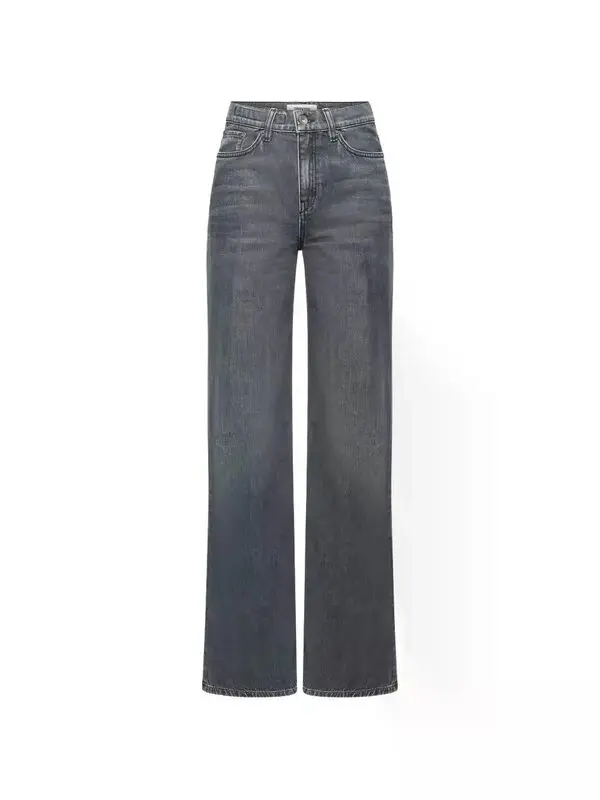 DRYKORN Flung Faded Straight-leg Jeans - Grey