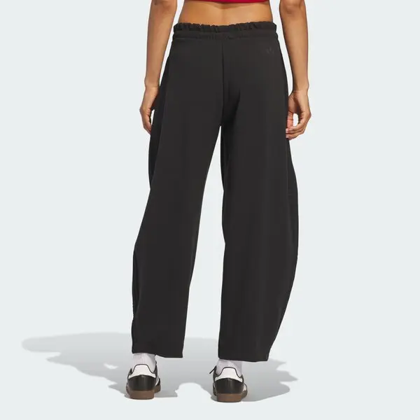 Adidas Barrel Leg Sweatpants - Black